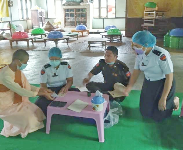 ပခုက္ကူမြို့၊ အမှတ် ၃ သီတာဧပရိယတ္တိသီလရှင်စာသင်တိုက်တွင် နိုင